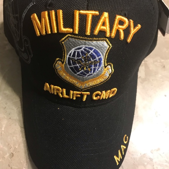 US Warriors | Accessories | Military Airlift Command Cap Black | Poshmark